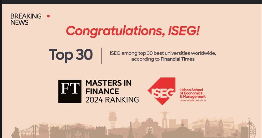 A Viagem dos ArgonautasCongratulations, ISEG